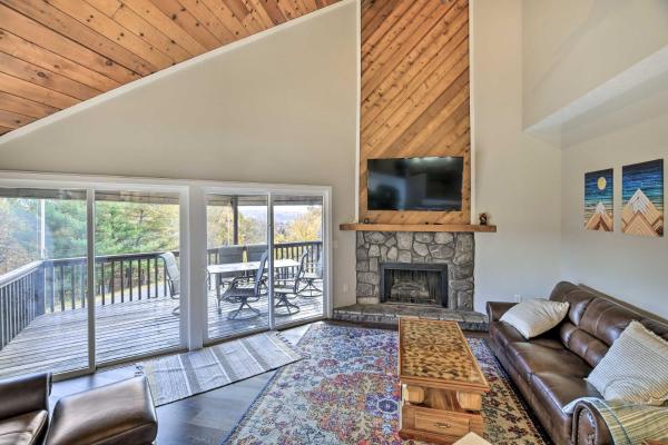 Deck And Mtn Views Fain Chalet In Kingsport - Fort Patrick Henry Lake, TN