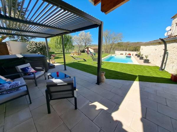 Rudelle Maison Jacuzzi Et Piscine Privé - Bergerac