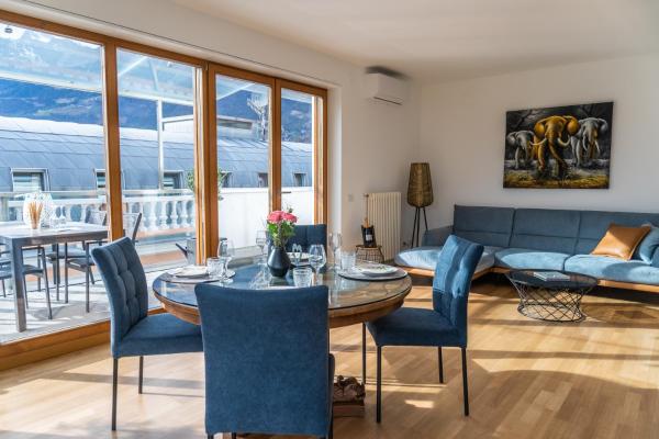 Luxus Penthouse Mit Terrasse, Garage, Fahrradraum Und Infrarotsauna - Merano