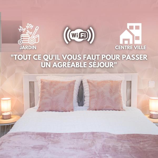 Appartement Rénové - Wifi - Jardin - Centre De Niort - Deux-Sèvres