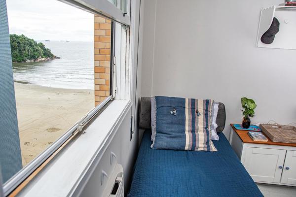 Apto De Frente Para A Praia Jose Menino Santos Sp - 산투스