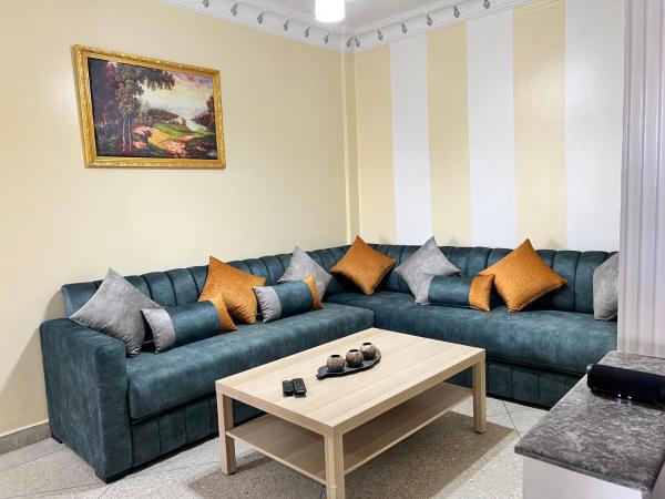 Super Appartement T3 Proche Plage Wifi, Netflix, Clim, Nespresso Sur Martil - Tetuán