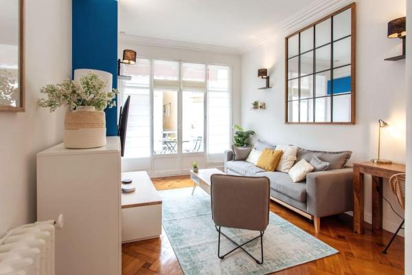 L24 Meyerbeer Promenade 1min Sea & Negresco Ac/balcony - Nice