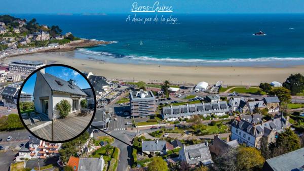 Les Hortensias à 50 M De La Plage De Trestraou - Perros-Guirec