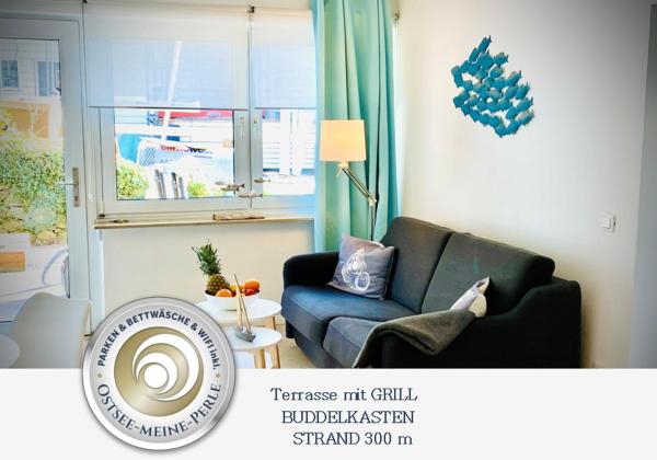 Fewo Sandkorn - Familien- Hunde - Strandnah - Große Loggia - Sauna & Wellness - Sierksdorf