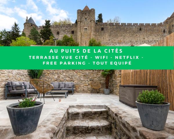 Au Puits De La Cité - Terrasse Vue Cité - Wifi - 卡爾卡松