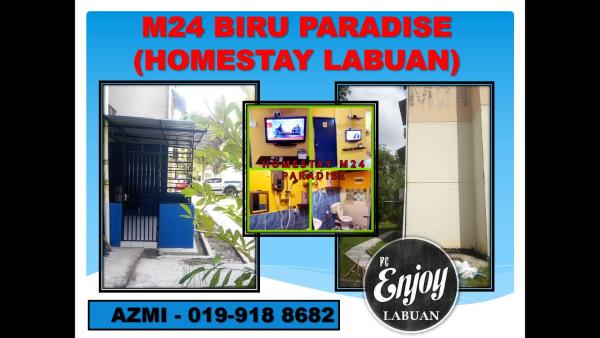 Homestay Biru Blok M24 Vvip Ground Floor Taman Mutiara Wp Labuan - Labuan