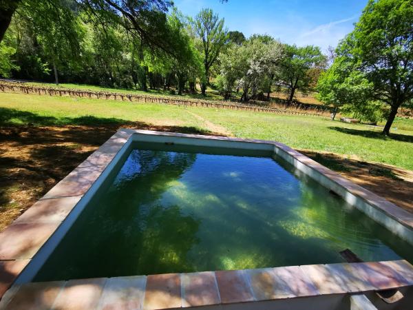 La Bastide Du Capelier - Propriété Entière - Bastide, Bassin D'eau Naturelle, 8 Pers - Gorges du Verdon