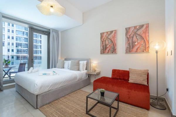 Stylish Studio With Tropical Fair In Dubai Marina - Dubai Marina