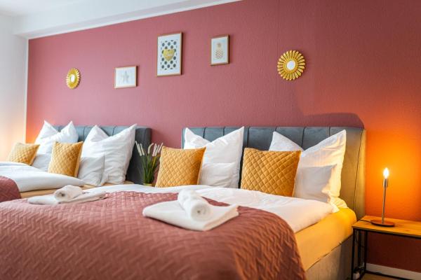 Golden Design Apartment, Zentral, Familie Und Business, 1000 Mbit - Duisburg