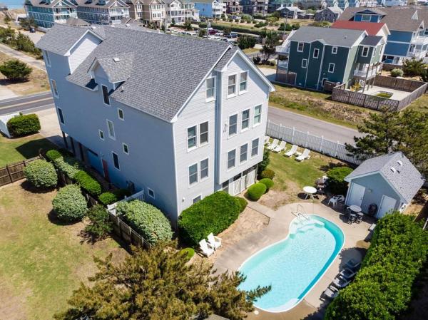 Blue Angel - Kdh Mp 7, 30 Yds To Beach Access, Ocean View, Pool, Hot Tub, Pets Ok, Flex Stays - Kill Devil Hills, NC