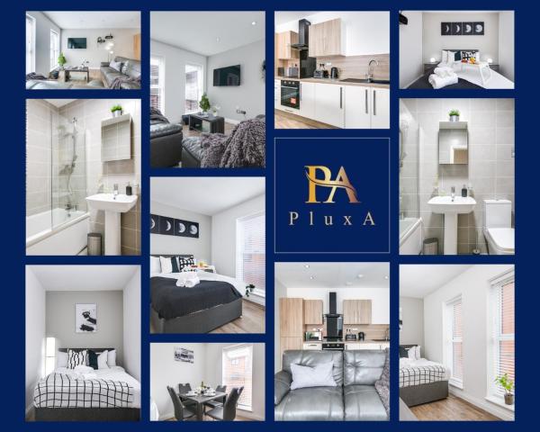 Pluxa Moonlight - City Hub Serviced Apt, Free Parking ,Prime Location - Birmingham