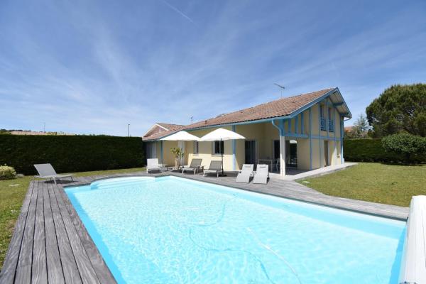 Square Leon Desclaux - Seignosse Confortable Villa Contemporaine Avec Piscine - Seignosse
