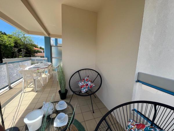 Appartement T2 Cosy à Arcachon, Proche Plage, Parking Sécurisé, Balcon-terrasse, Ménage Inclus - Fr-1-374-115 - Pyla sur Mer