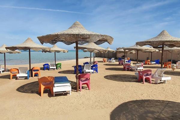 Casablanca Beach Direct Sea View Tow Bedroom Apartment - Hurghada