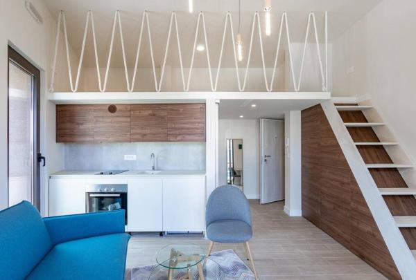 Mini Condos® 13 D1 - Modern Studio With Mezzanine - Kotor