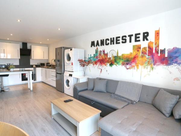 Stylish 2-bed · Walk To Deansgate Old Trafford - Pass The Keys - Salford