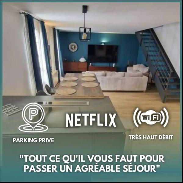 Duplex Luxueux / Résidence Privée / Parking Privé - 아미앵