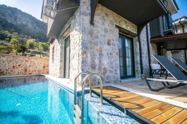 Dadya Vi̇lla 4 - Marmaris Turgut Da öZel Havuzlu Denize Yakın Lüks Villa - Marmaris