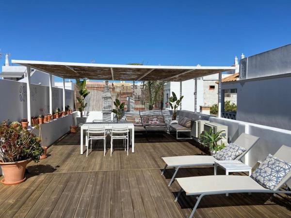 Casawolhão Liberdade Maison De Pêcheur Avec Toit-terrasse - Olhão