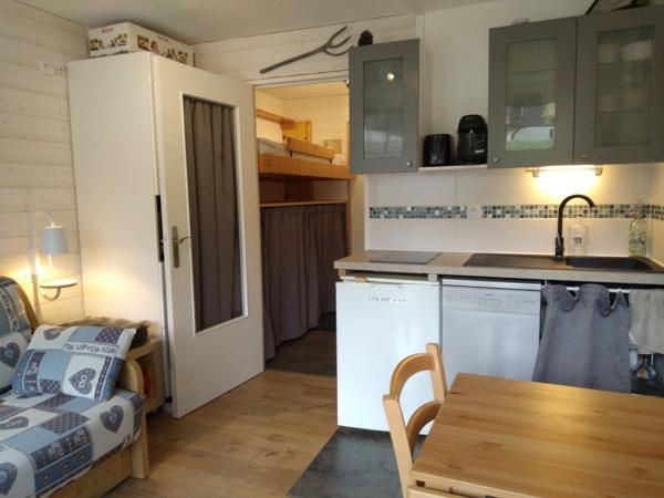 Studio Cosy Avec Terrasse, éQuipements Complets, Parking Et Casier à Skis - Crest-voland - Fr-1-733-118 - Notre-Dame-de-Bellecombe