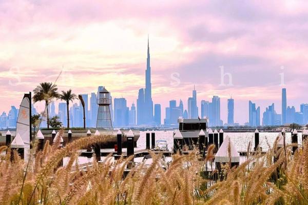 The Shrashi Suites, Dubai Creek Harbour - Paradise On The Island With Dubai Skyline & Burj Khaleefa View - Sharjah