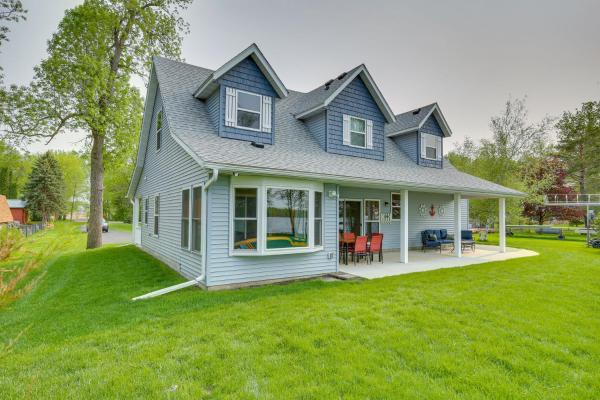 Stunning Waterville Home On Tetonka Lake! - Sakatah Lake State Park, Waterville
