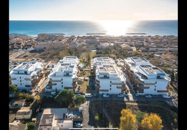 T2 Neuf + Piscine, 5 Mn à Pied Des Plages - Vendres Plage
