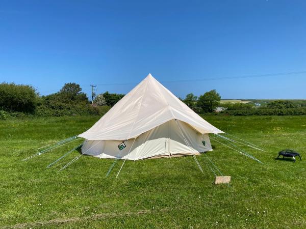 Unfurnished Bell Tent Close To Swc Path - Cornwall