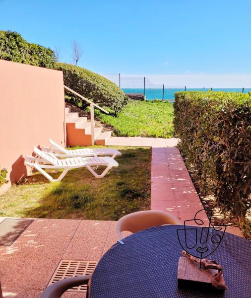 Cosy T2 Refait à Neuf Climatisé, Vue Mer Avec Terrasse Et Jardin, Wifi Piscine Tennis Et Parking - Bouzigues