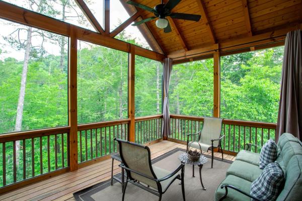 The Peaceful Perch Fireplace Community Amenities - Maryville, TN