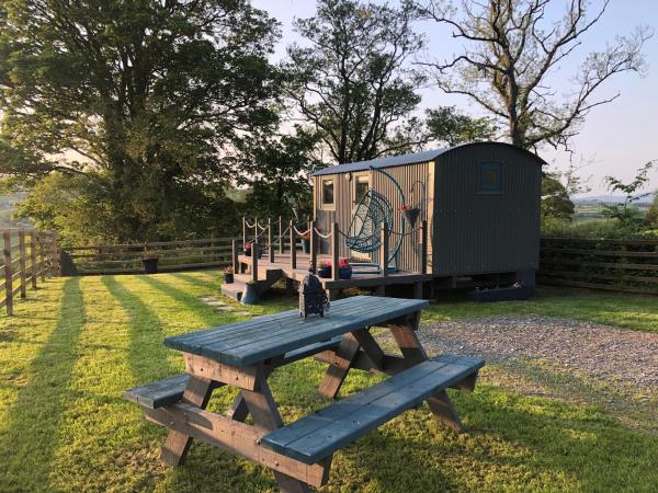 The Peacock Shepherds Hut At Hafoty Boeth - North Wales
