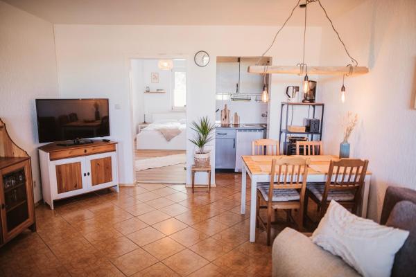 Ferienwohnung Nr 4 Boddenblick Kanu Natur Rügen - Rügen