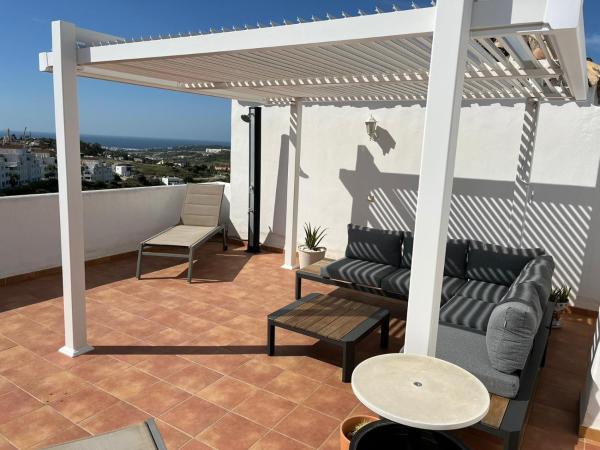 2266-amazing Newly Furnished Apt,on Golf, Sea View - Estepona