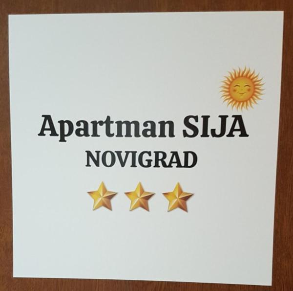Apartman Sija Novigrad - Novigrad