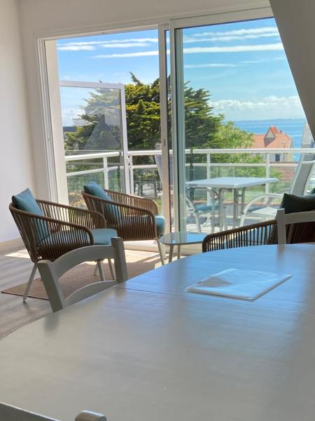 Magnifique Appartement Avec Vue Mer Panoramique - Wifi Inclus - Quiberon