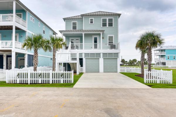 Walk To Ocean! Group Beach House In Galveston - Galveston Beach