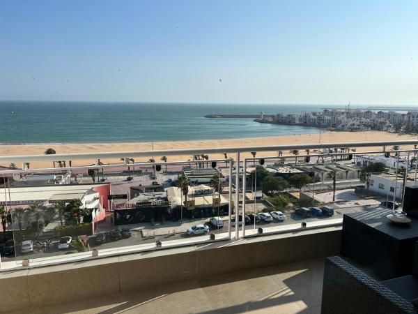 Luxury Apartment 105sqm Terrace Seafront Wifi Unlimited - Agadir