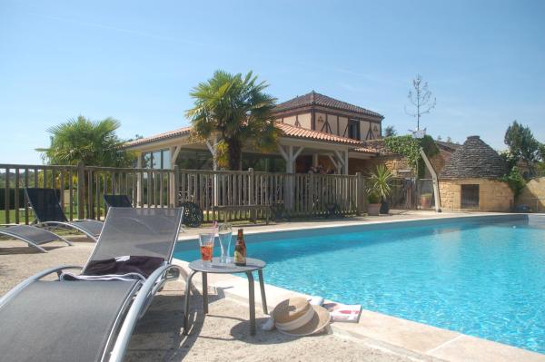 Hotel Le Mas De Castel - Piscine Chauffee - Castelnaud-la-Chapelle