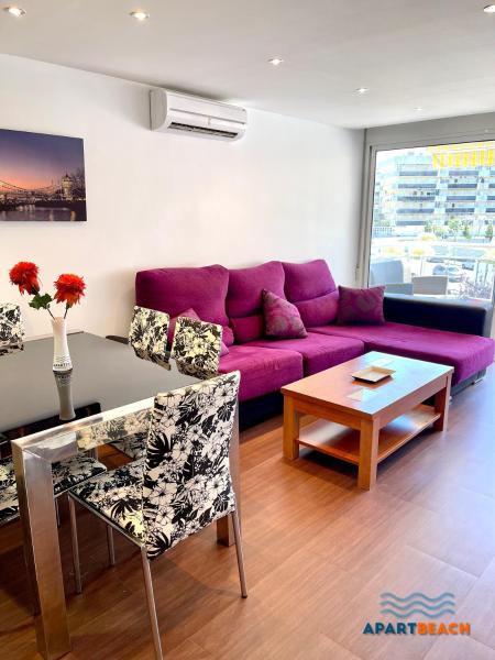 Apartbeach Europeos Junto Playa Climatizado Con Gran Terraza Y Muy Luminoso - La Pineda