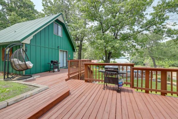 Shared Boat Dock Lakefront Grove Getaway! - Grand Lake Casino