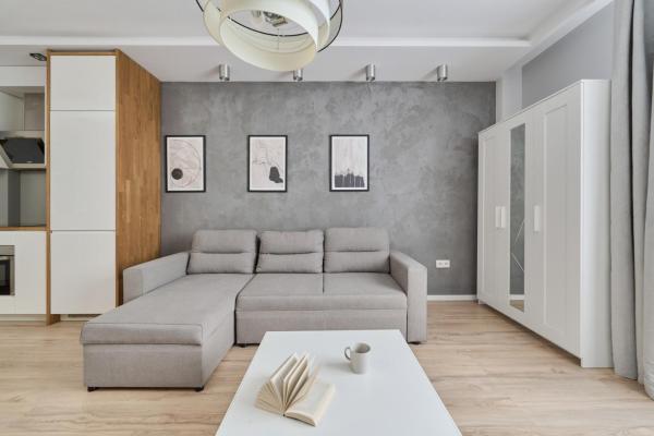 Modern Studio With Balcony For 4 Guests In Wrocław By Noclegi Renters - Wrocław