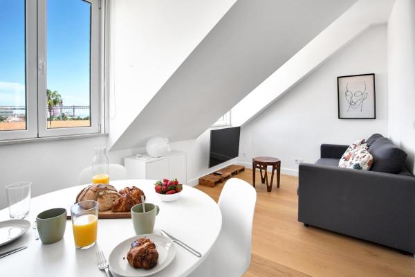 Brand New River View Apartment Belém - 1 Bedroom, A/c - Lisszabon