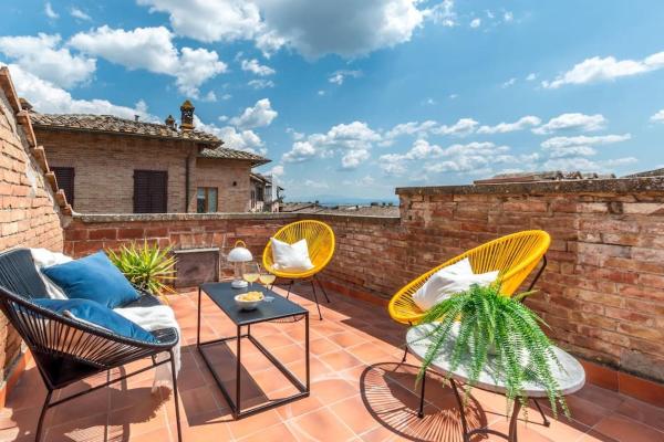 Mimosa- Loft Elegante Con Terrazza Nel Centro Di Siena - Siena