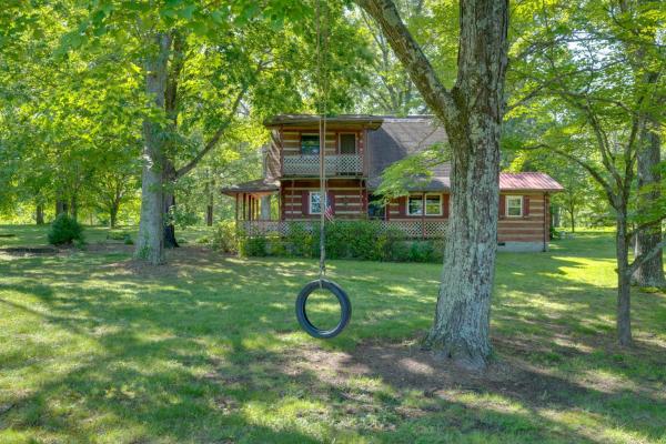Porch And Fire Pit Family-friendly Afton Cabin! - David Crockett Birthplace State Park, Limestone