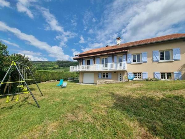 Maison Lumineuse Avec Jardin, Garage, Jeux Extérieurs, Animaux Acceptés - Fr-1-496-291 - Chalmazel