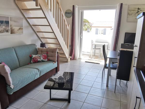 Appartement Cosy à 100m De La Plage Avec Mezzanine, Terrasse Et Parking Privatif - Fr-1-194-263 - La Tranche-sur-Mer