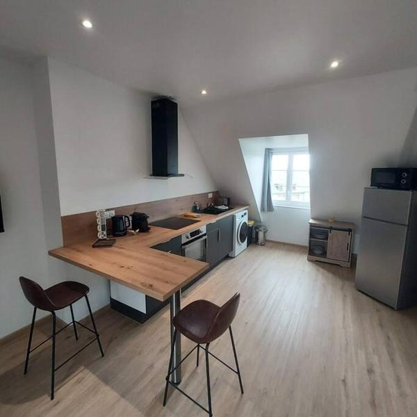 Bel Appartement F2 Hyper Centre Refait à Neuf - Coutances