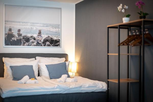 Federnest - Luxus-studio - Kingsize Boxspringbett - Home-office Mit Monitor Und Drucker - 11 Min Hbf - Duisburg