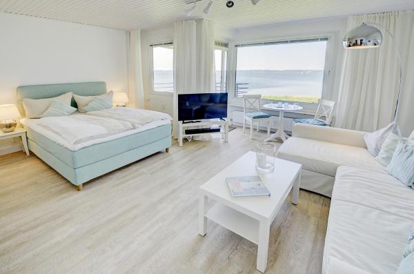 Fewo1846 - Fjordview - Komfortables Studioapartment Mit Balkon Und Meerblick - Sønderborg